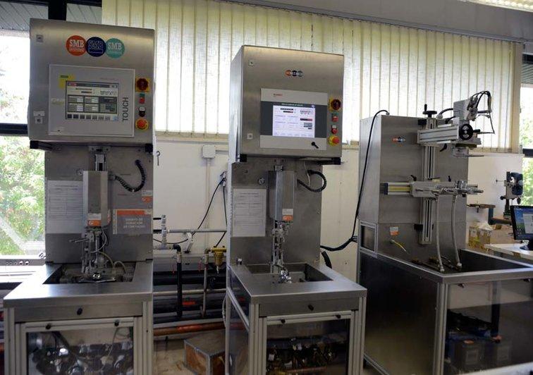 Sanitary fittings testing