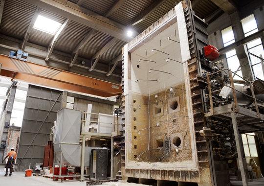 Applus+ improves its fire testing facilities with a 15m2 furnace