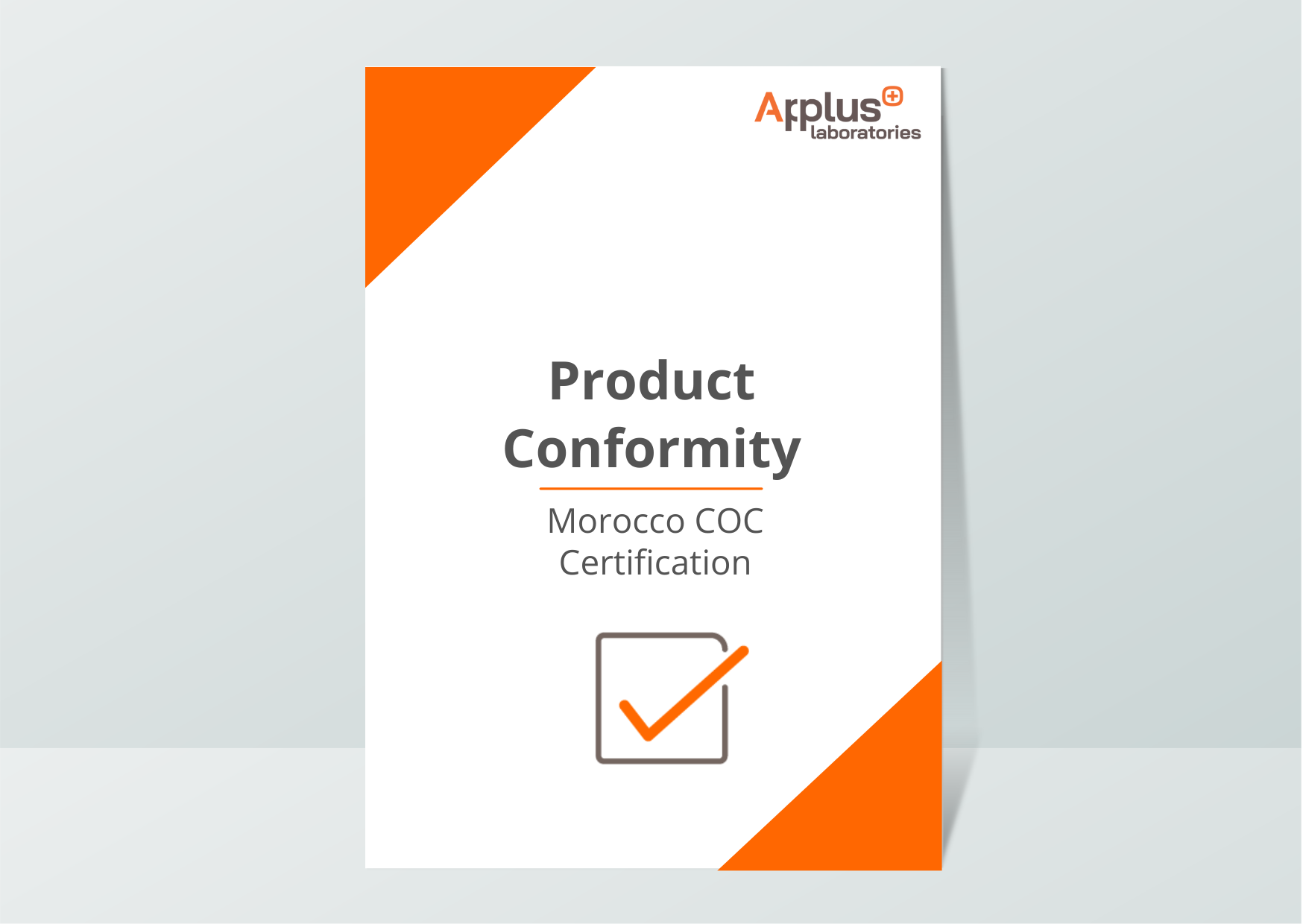 Morocco COC Certification | Applus+ Laboratories